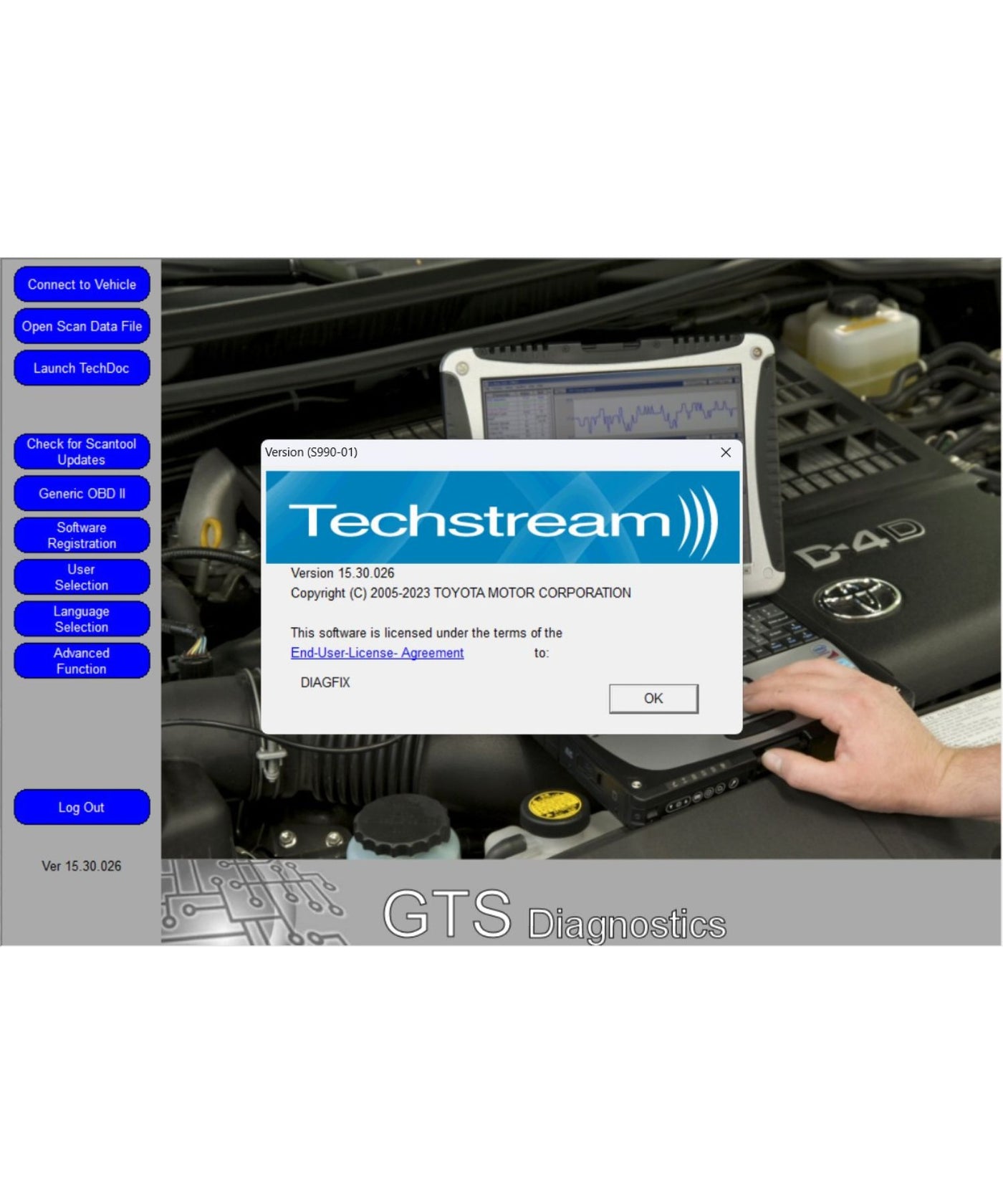 TOYOTA Tech Stream Diagnostic Software