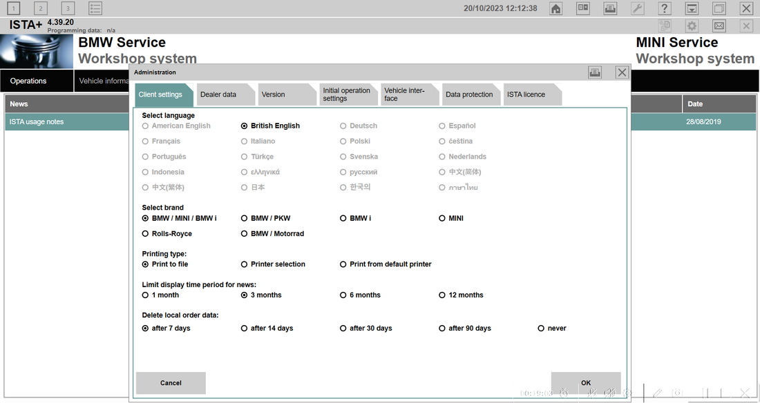 ISTA+ BMW Diagnostic Software